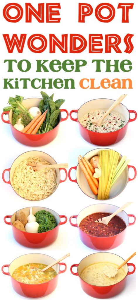 10 One Pot Meals for Busy Nights (EASY!)