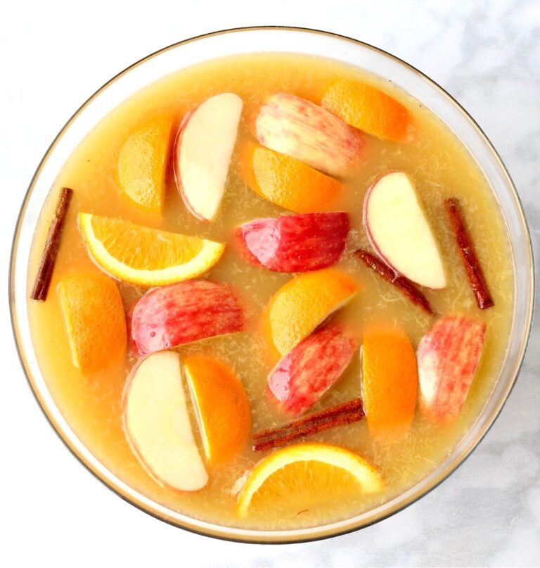 Apple Cider Punch (Just 4 Ingredients!)