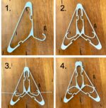 DIY Plastic Hanger Star with Lights! (Yard Decor)