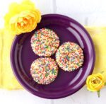 Sprinkle Cake Mix Cookies Recipe! (4 Ingredients) - The Frugal Girls